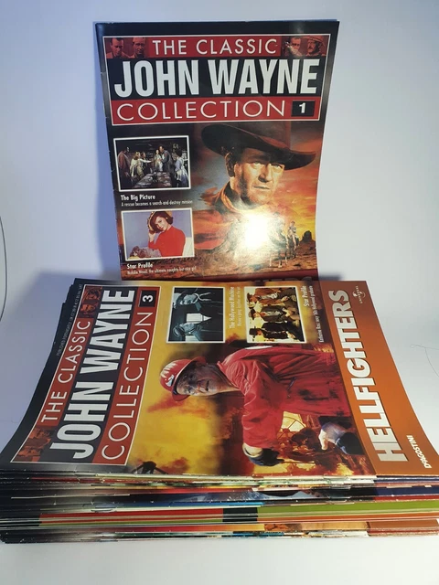 THE CLASSIC JOHN Wayne Collection of Magazines Only Numbers 1 to 53 ...