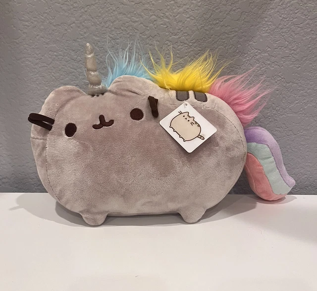 GUND PUSHEEN PUSHEENICORN Plush Cat 12” Stuffed Animal Toy Rainbow £13. ...