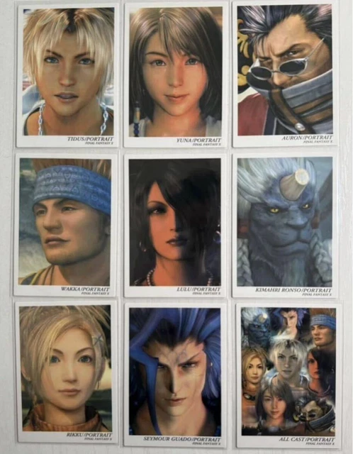 FINAL FANTASY X ART MUSEUM 4th CARD LIST FF10 $97.27 - PicClick CA