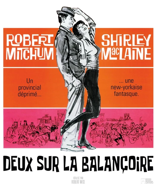 DEUX SUR LA balançoire (Blu-ray) Shirley Maclaine Robert Mitchum Robert ...