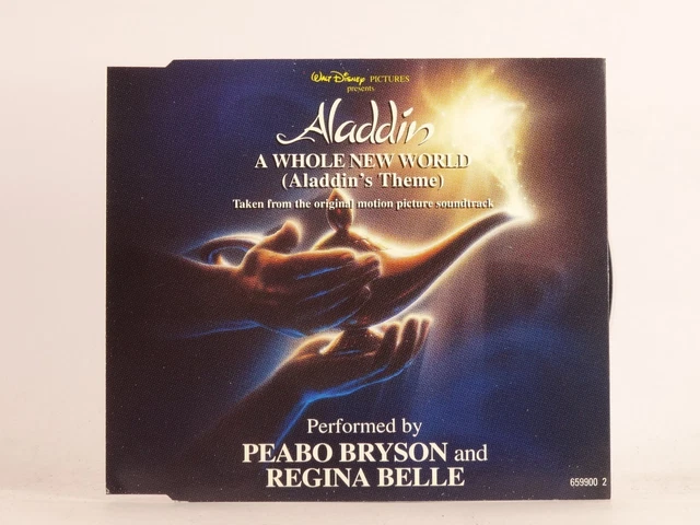 PEABO BRYSON AND REGINA BELLE A WHOLE NEW WORLD (ALADDIN'S THEME) (C80) 4 Track EUR 5,19 ...