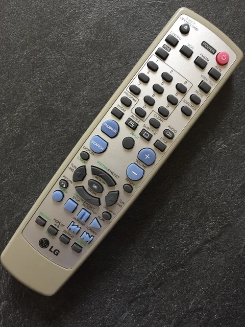LG CD DVD Vcr Tv Av Tuner Genuine Remote Fully Cleaned Tested & Working ...