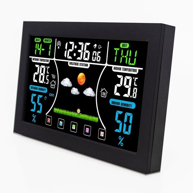 MULTI FUNCTION WIRELESS Weather Station with Accurate Humidity ...