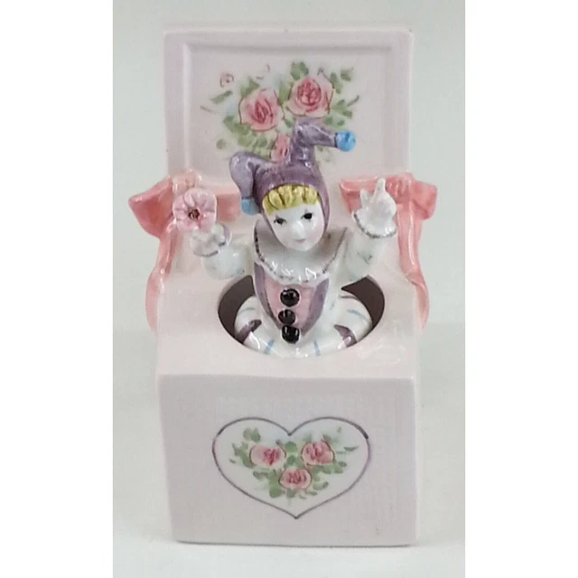 VINTAGE YAMADA SCHMIDT Court Jester Music Box Musical Collectibles ...