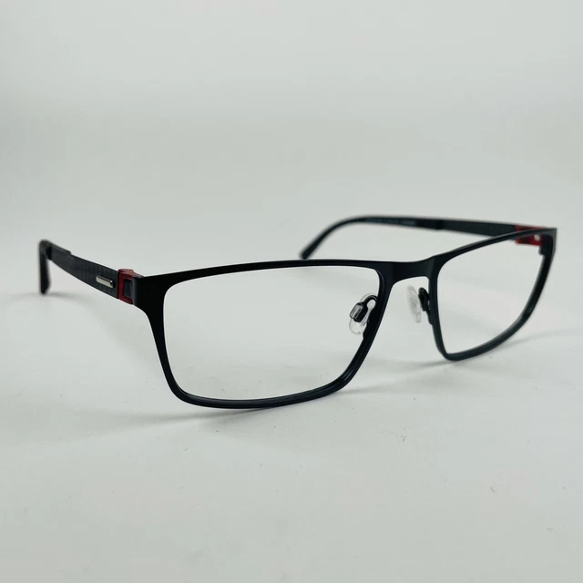 SPECSAVERS EYEGLASSES BLACK RECTANGLE glasses frame MOD: WADLOW ...