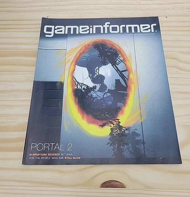 GAME INFORMER MAGAZINE April 2010 #204 Portal 2 God of War III Red Dead ...