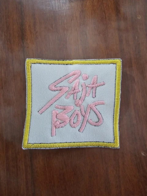 KPOP DEMON HUNTERS - SAJA Boys Patch Embroidery (Name And Pride Badge ...