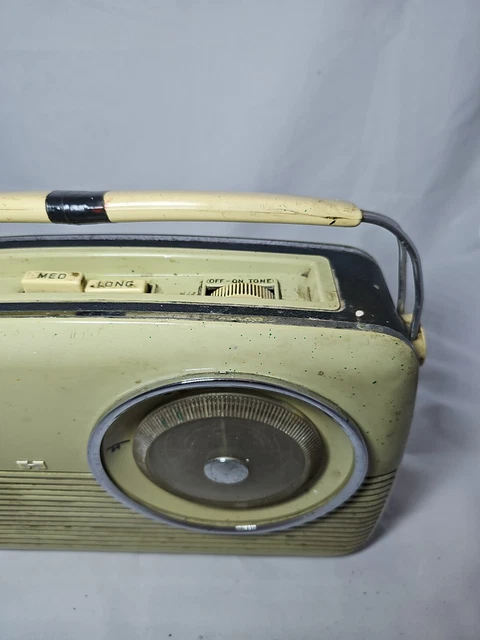 RADIO A TRANSISTOR vintage Bush TR82C dual band Med onda lunga con ...