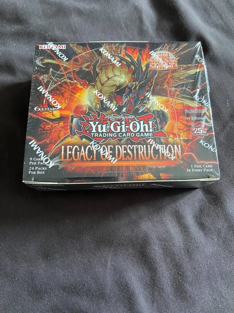 YUGIOH! LEGACY OF Destruction 1st Edition Booster Box #4 EUR 73,57 - PicClick IT
