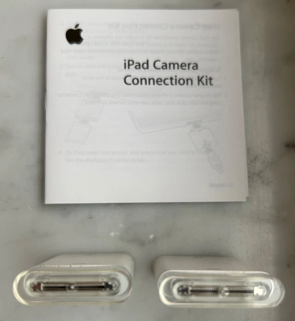 ORIGINAL APPLE IPAD Camera Connection Kit - Weiß (MC531ZM/A) in OVP EUR ...
