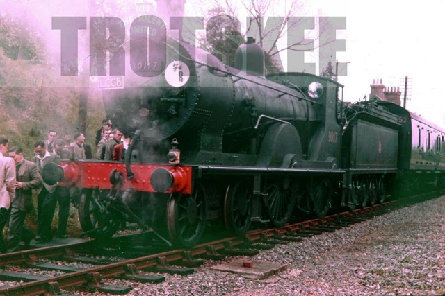 35MM SLIDE BR British Railways Steam Loco 30117 Class T9 1961 Original ...