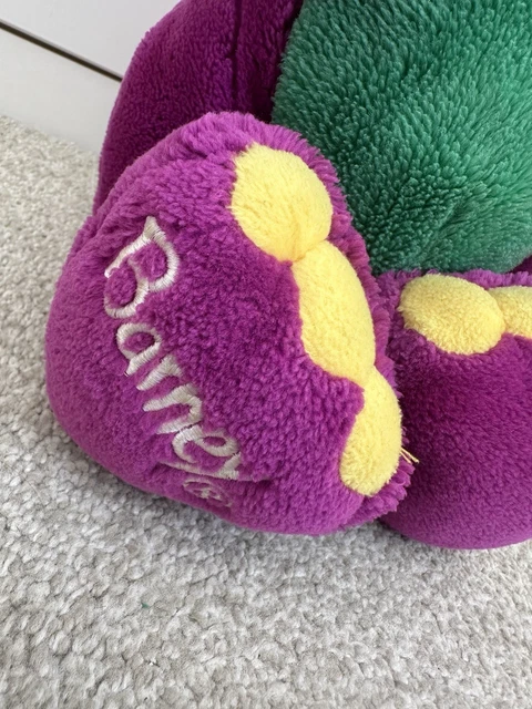 VINTAGE BARNEY THE dinosaur Plush Large £9.72 - PicClick UK