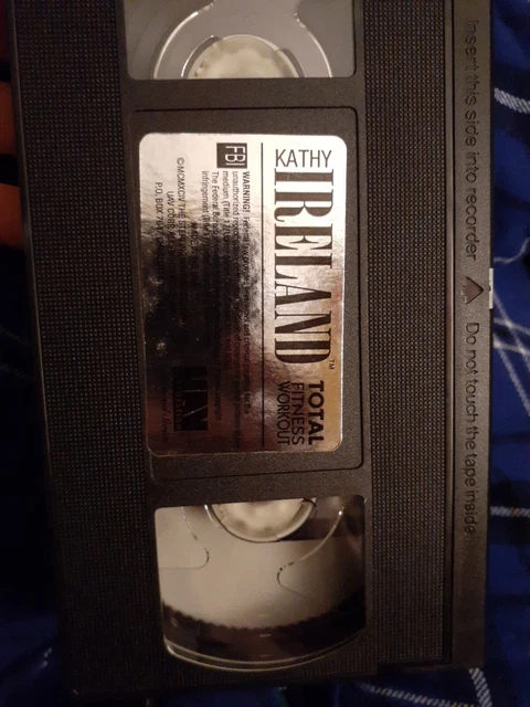 KATHY IRELAND TOTAL Fitness Workout (VHS, 1994) 90 MINUTES 3 SÉANCES D ...