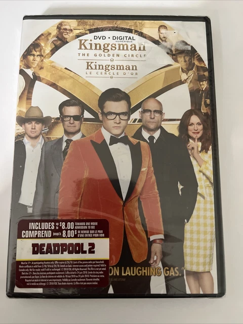 KINGSMAN: THE GOLDEN Circle (DVD, 2017) New Factory Sealed $11.00 ...