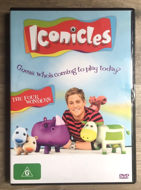 THE ICONICLES DVD Movie Childrens Video Classic 2011 Kids Movies Pal ...