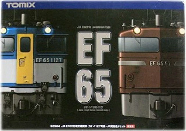 LOCOMOTIVE ÉLECTRIQUE TOMIX 92964 Ef65-1127 Jr Freight Ef65 en édition... EUR 151,01 - PicClick FR