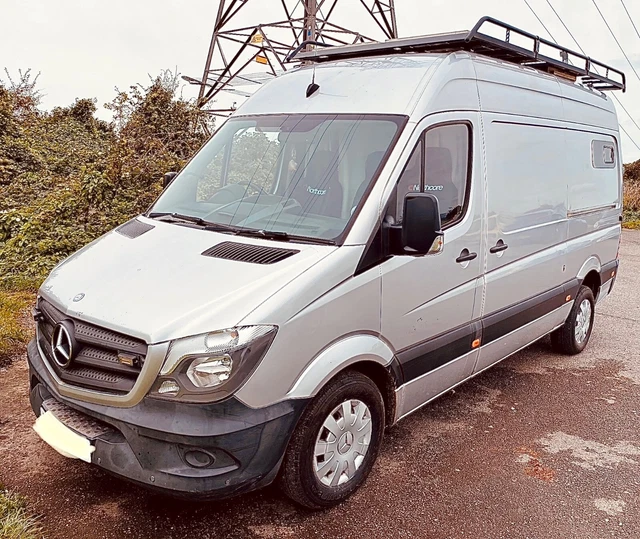 MERCEDES SPRINTER CAMPER Van MWB High Top £19,999.00 - PicClick UK