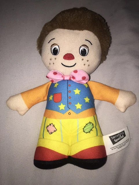 CBEEBIES MR TUMBLE Talking Soft Toy Justin Fletcher Something Special ...