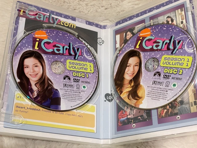 ICARLY SAISON 1, Volume 1 (DVD, 2008) - Miranda Cosgrove - RARE EUR 22 ...
