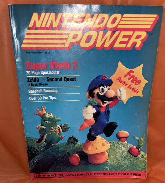 NINTENDO POWER MAGAZINE Issue #1 Premiere Issue 1988 Complete With ...