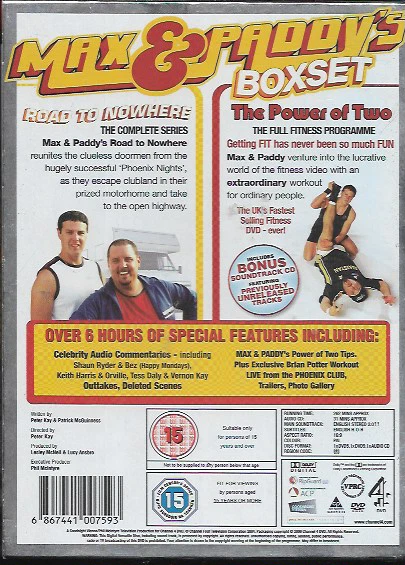 MAX & PADDY'S Boxset Road To Nowhere/The Power Of Two R2 Dvd + Cd ...