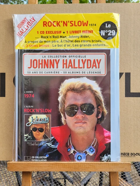CD LIVRE JOHNNY Hallyday La Collection Officielle N° 29 NEUF Scellé ...