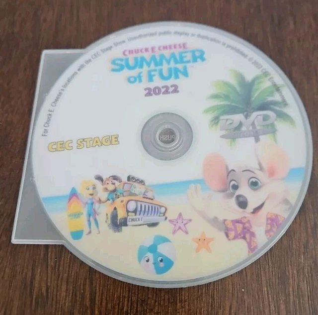 CEC CHUCK E Cheese DVD Show Summer Of FUN 2022 CEC stage Format £55.18 ...