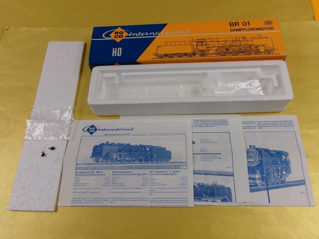 ROCO 04119 A Leerkarton/Leerverpackung für Dampflok BR 01 111 , H0 EUR ...