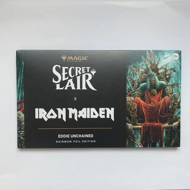 MTG SECRET LAIR x Iron Maiden: Eddie Unchained Rainbow Foil Sealed £90. ...