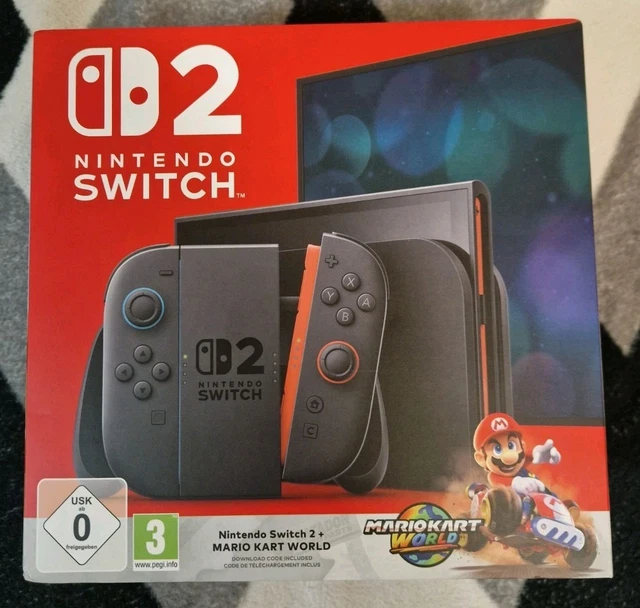NINTENDO SWITCH 2 Mario Kart World Pack Bundle, Brand New & Sealed £436 ...