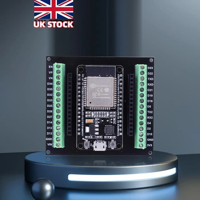 Esp32 Gpio 1 Into 2 Breakout Board Cp2102 Nodemcu 32s With Development