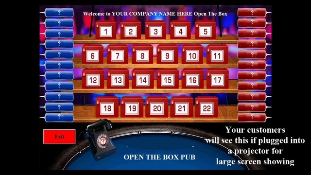 OPEN THE BOX Game | Traditional Pub Game | Software | £1.99 - PicClick UK