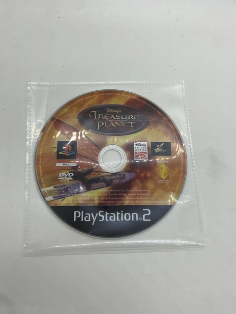 DISNEY'S TREASURE PLANET Sony PlayStation 2 Video Game Disk Only ...