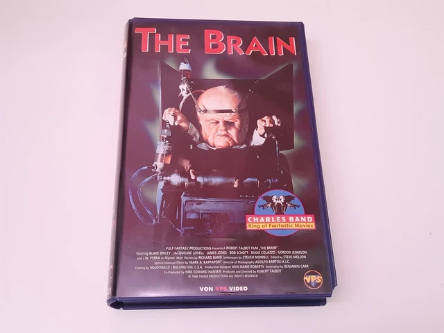 THE BRAIN 1996 VHS German PAL VPS Video Charles Band Head of the Family ...