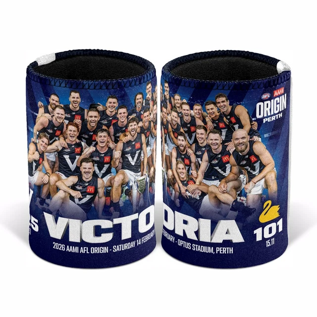 2026 AFL STATE of Origin Champions Victoria Big V Can Cooler Easter ...