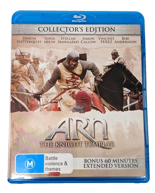 ARN THE KNIGHT Templar Collector's Edition Blu-ray 2008 Region B [Mint ...