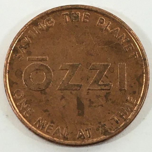 OZZI SAVING THE Planet One Meal At A Time Token Coin $8.00 - PicClick