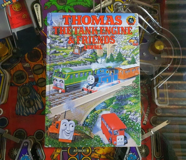 THOMAS THE TANK Engine Annual - Vintage 1989 Hardcover Book ...