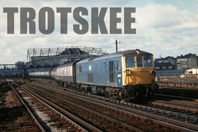 35MM SLIDE BR British Railways Electric Loco Class 73 73126 Clapham ...