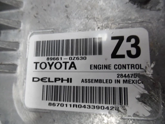 2015 15 TOYOTA Corolla Computer Brain Engine Control Ecu Ecm Ebx Module K3033 $76.94 - PicClick CA