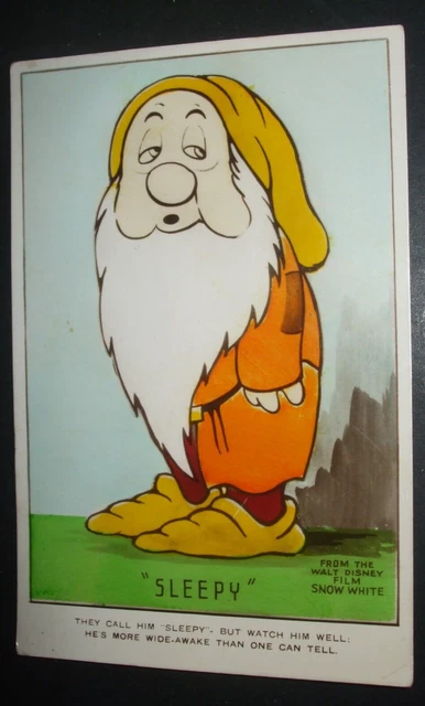 WALT DISNEY SNOW WHITE & SEVEN DWARFS SLEEPY DWARF by Valentine's £4.00 ...