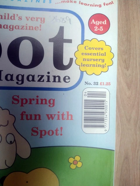 RARE VINTAGE BBC Childrens SPOT Magazine Comic #32 1997 VGC Spot The ... RARE VINTAGE BBC Childrens SPOT Magazine Comic #32 1997 VGC Spot The ...