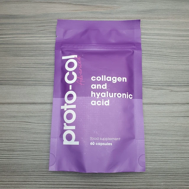 PROTO-COL ADVANCED COLLAGEN & Hyaluronic Acid 60 Capsules - New from ...