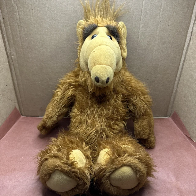 VINTAGE ALF &ALIEN Life Form" Plush Toy Doll 1986 Coleco. GREAT SHAPE ...