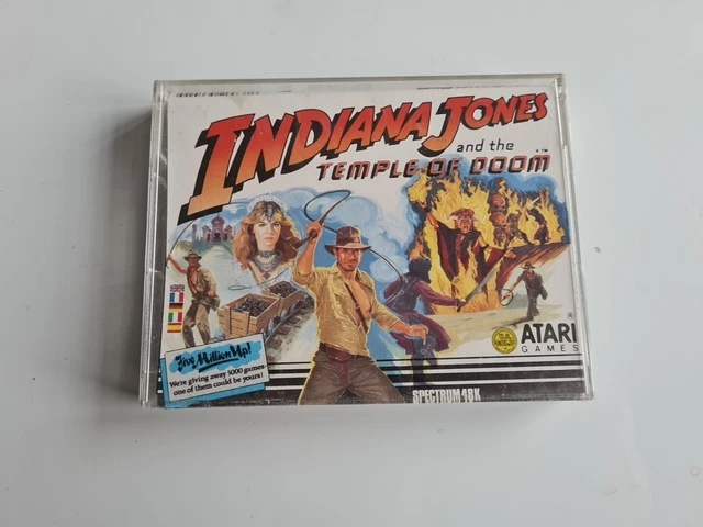 INDIANA JONES AND the Temple of Doom Spectrum 48K/128K Videospiel ...