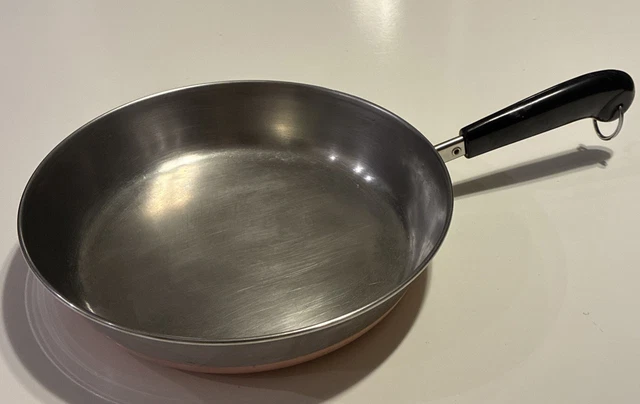VINTAGE REVERE WARE 10 Inch -92c Skillet Fry Pan (No Lid) Clinton ILL ...