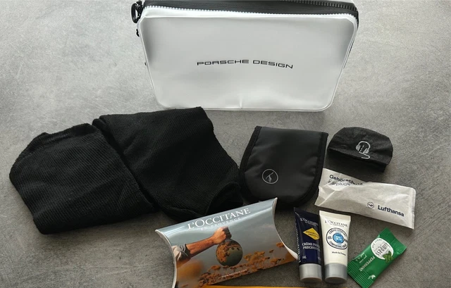 LUFTHANSA PORSCHE DESIGN Business Class Amenity Kit - semi transparent ...