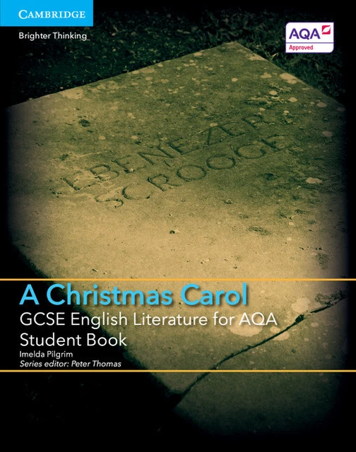 GCSE ENGLISH LITERATURE for AQA A Christmas Carol Student Book Pilgrim Thomas £15.29 - PicClick UK