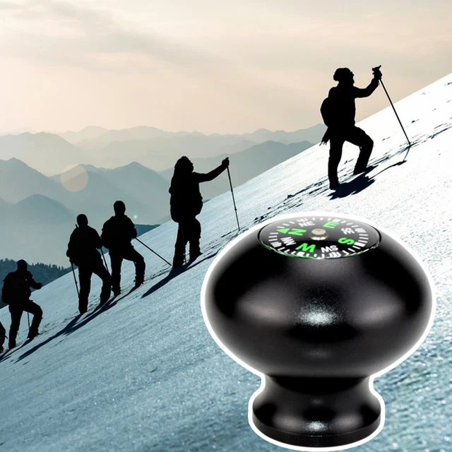 TRIPOD MONOPOD BALL Grip Universal Locate Direction Trekking Pole Stick ...