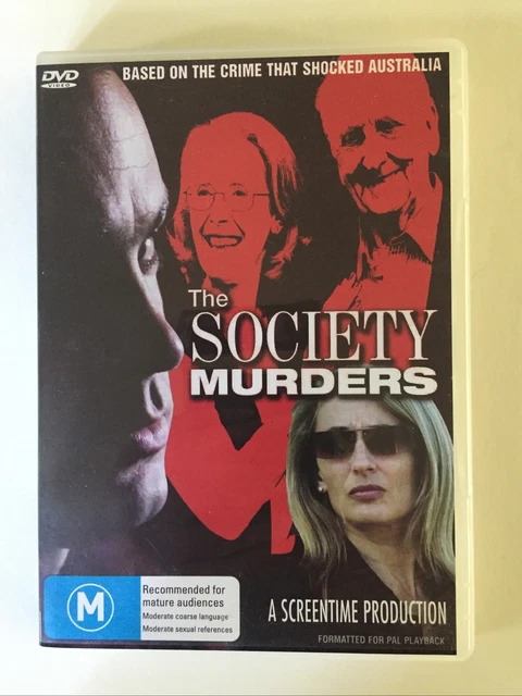 SOCIETY MURDERS - DVD - Australian True Crime Film Georgie Parker - Asher Keddie $12.00 ...
